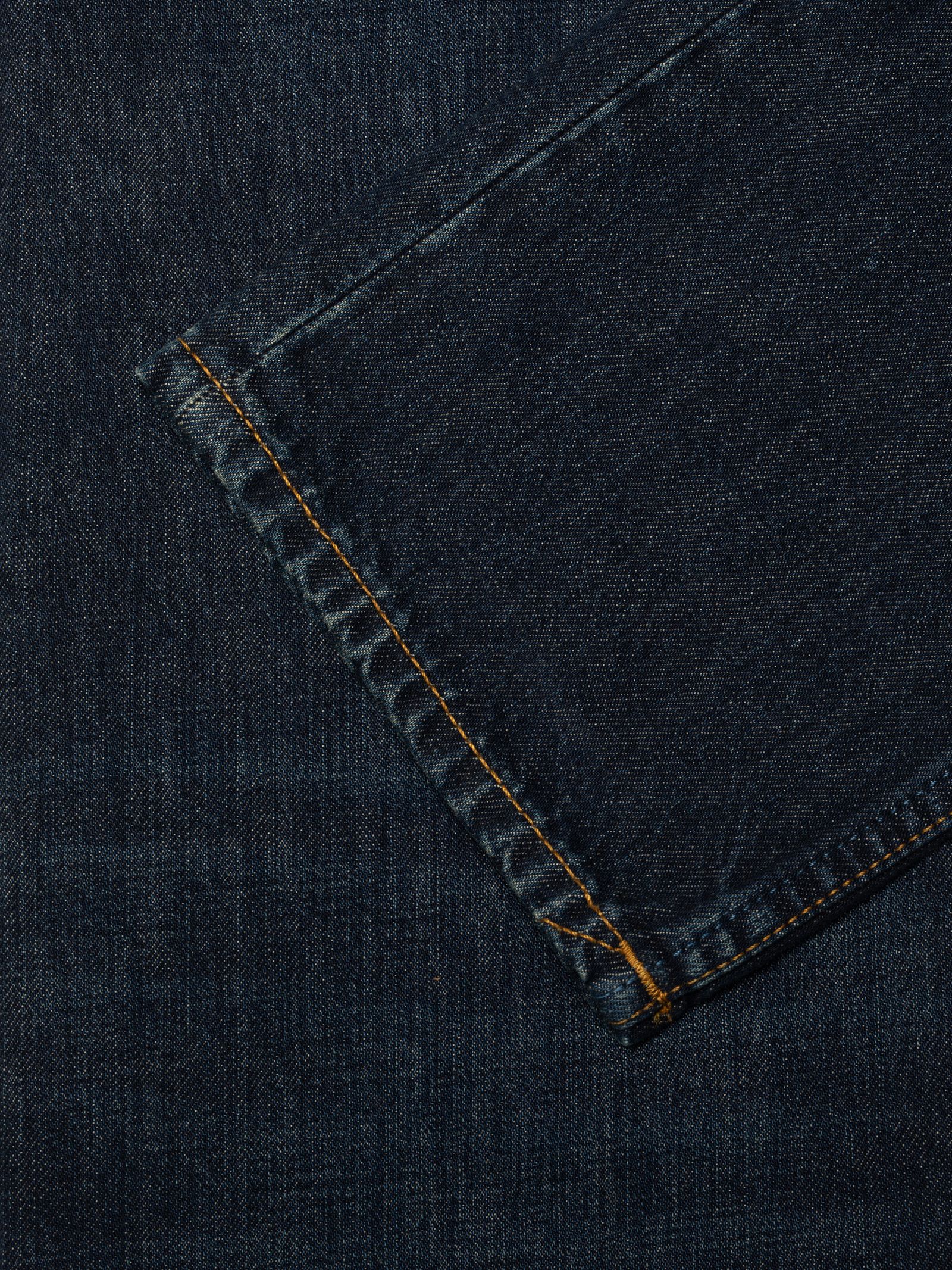 Gritty Jackson Aged Indigo straight-leg jeans | Nudie Jeans