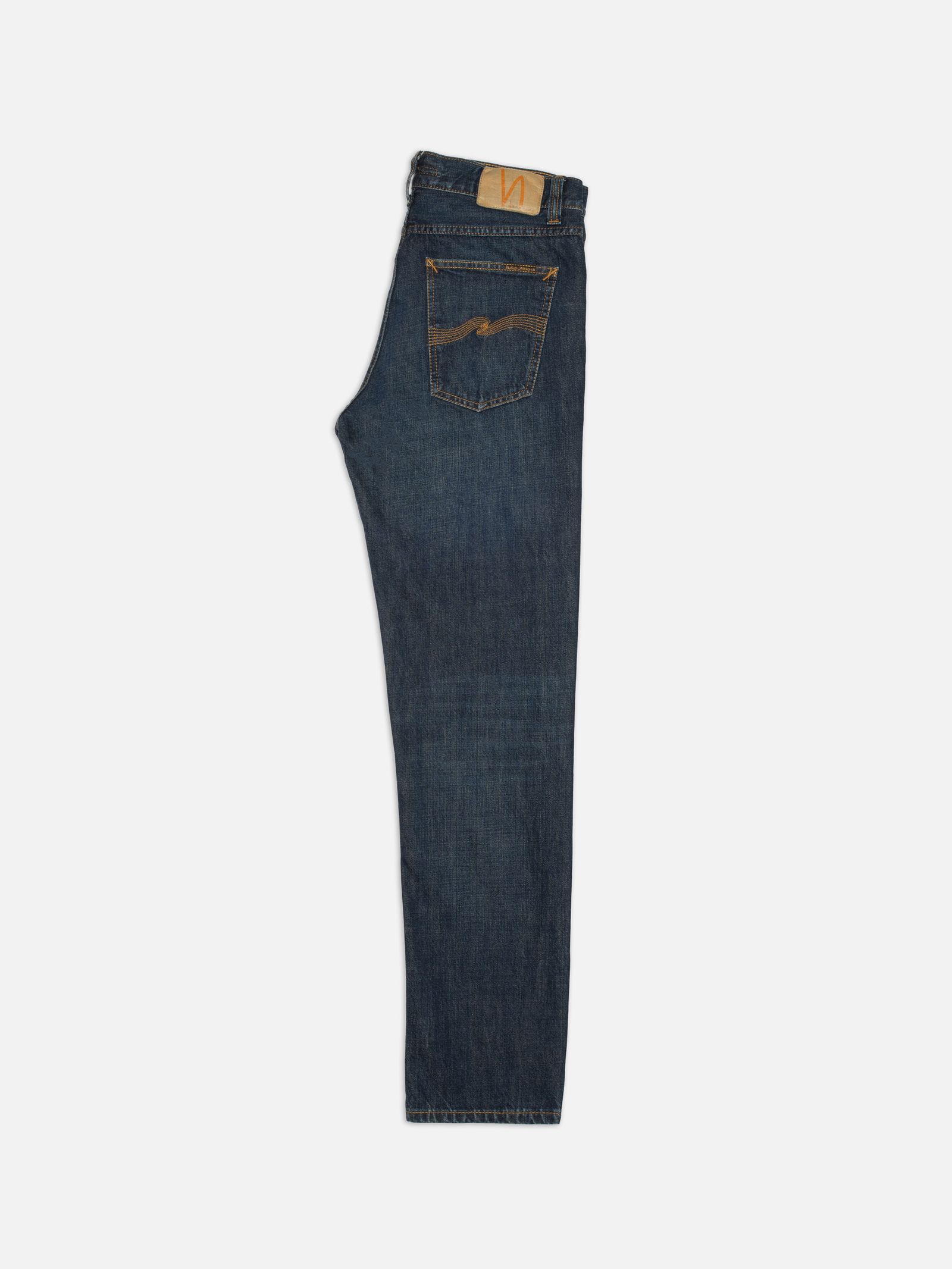 Gritty Jackson Aged Indigo straight-leg jeans | Nudie Jeans
