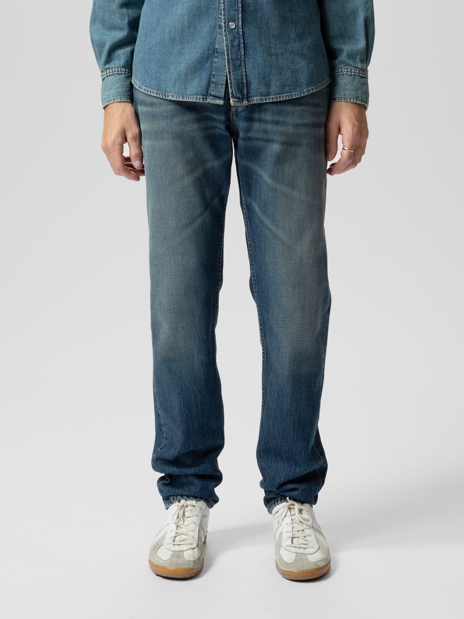 Steady Eddie II Sand Storm regular fit jeans | Nudie Jeans