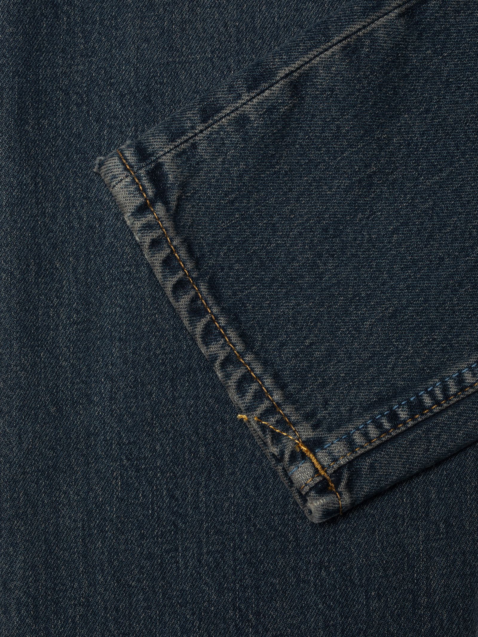 Lean Dean Blackened Blue slim tapered jeans | Nudie Jeans
