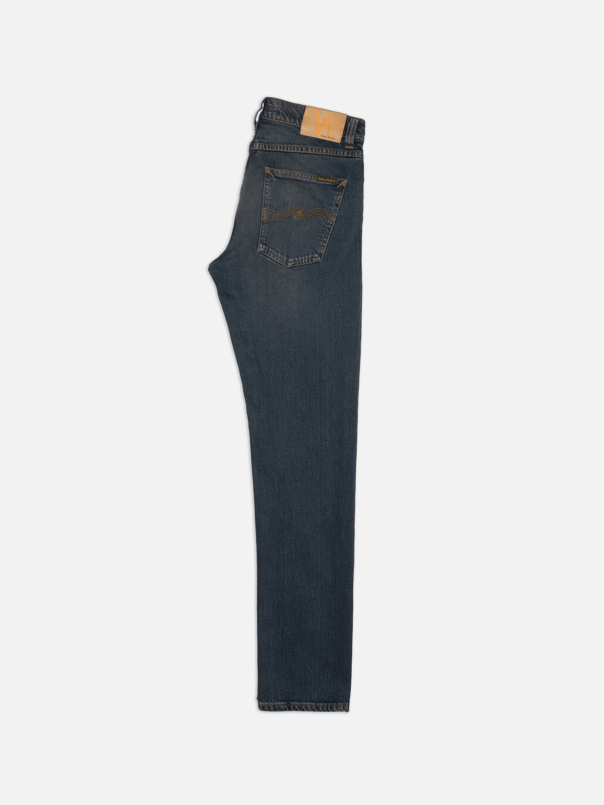Lean Dean Blackened Blue slim tapered jeans | Nudie Jeans