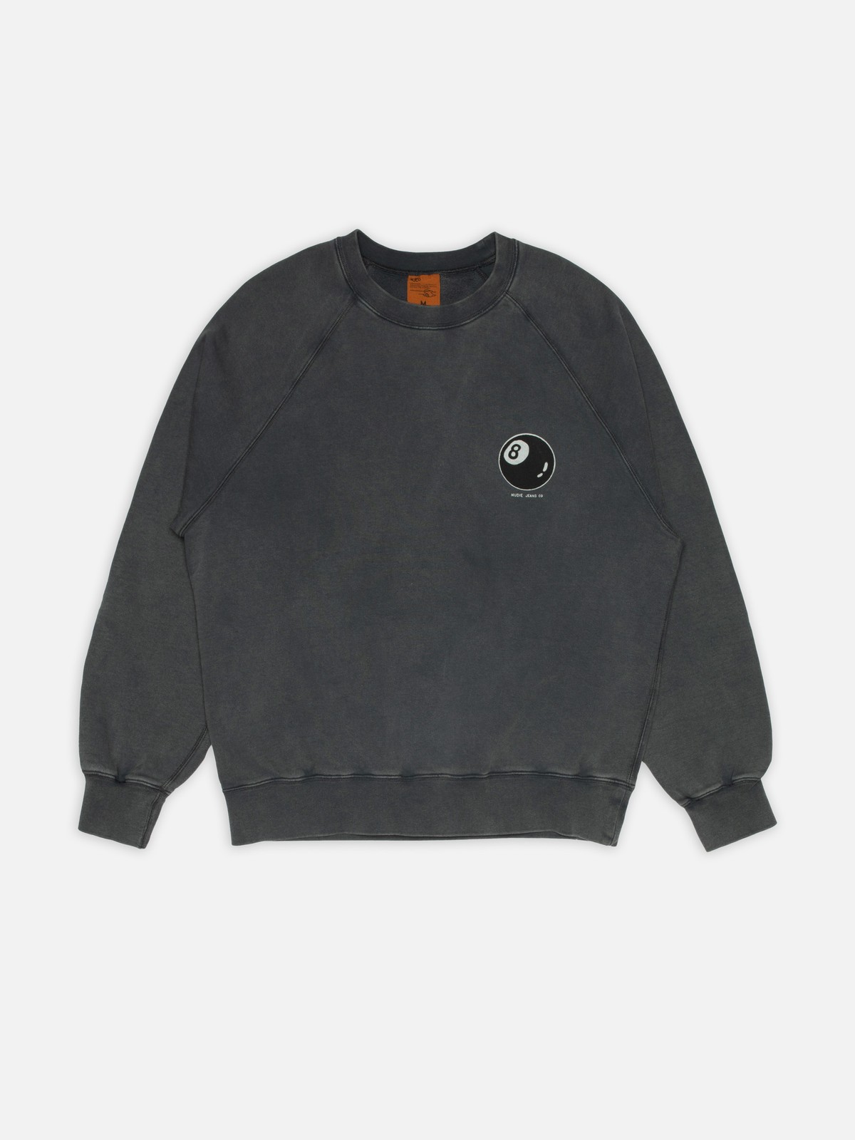 Palle Sweatshirt Knock-Topus Antracite | Nudie Jeans