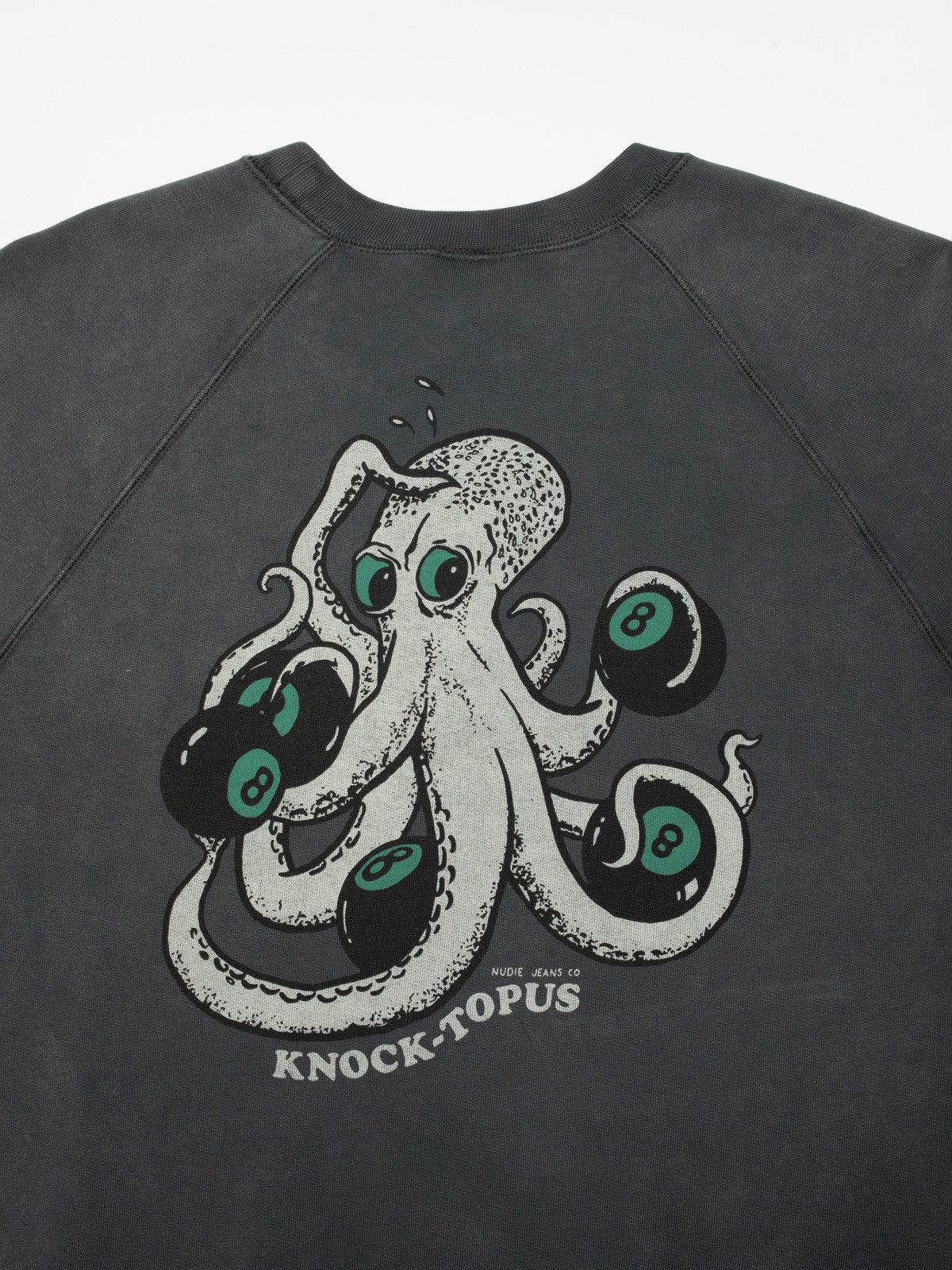 Palle Sweatshirt Knock-Topus organic cotton | Nudie Jeans