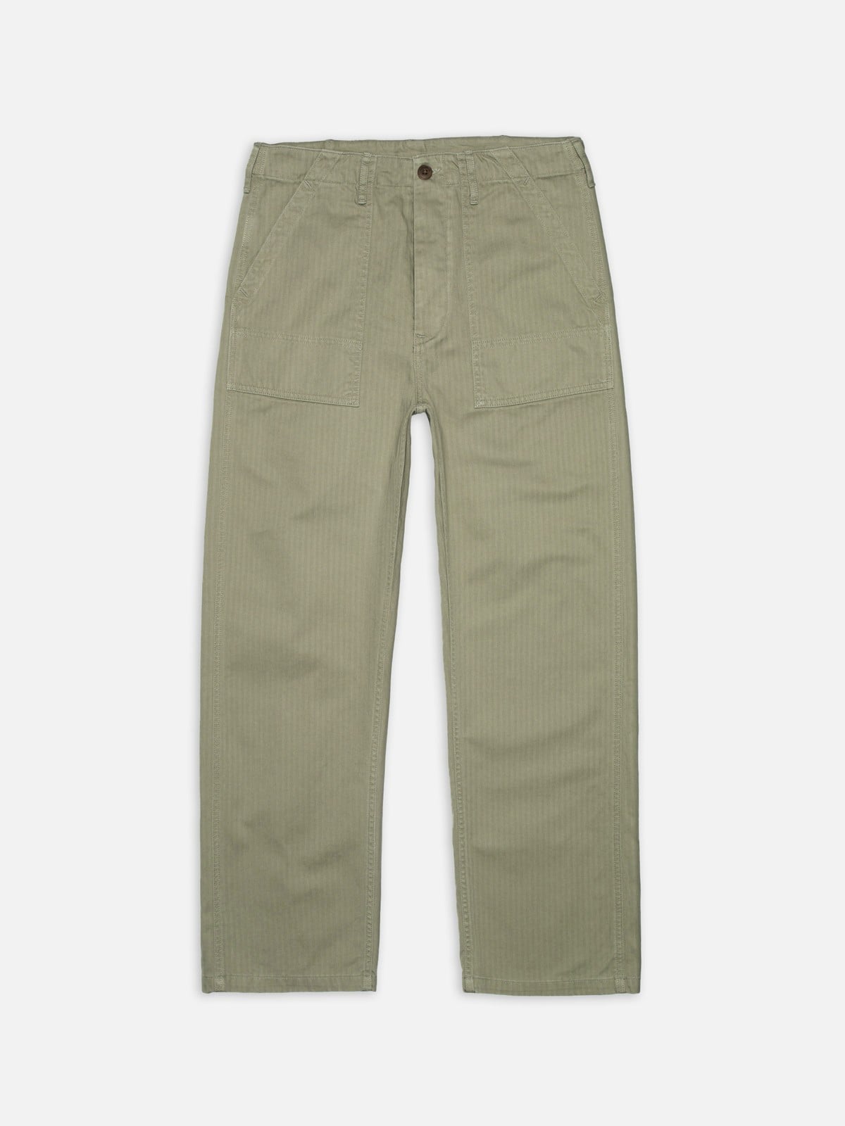 Tuff Tony Pants Green loose fit wide-leg pants | Nudie Jeans