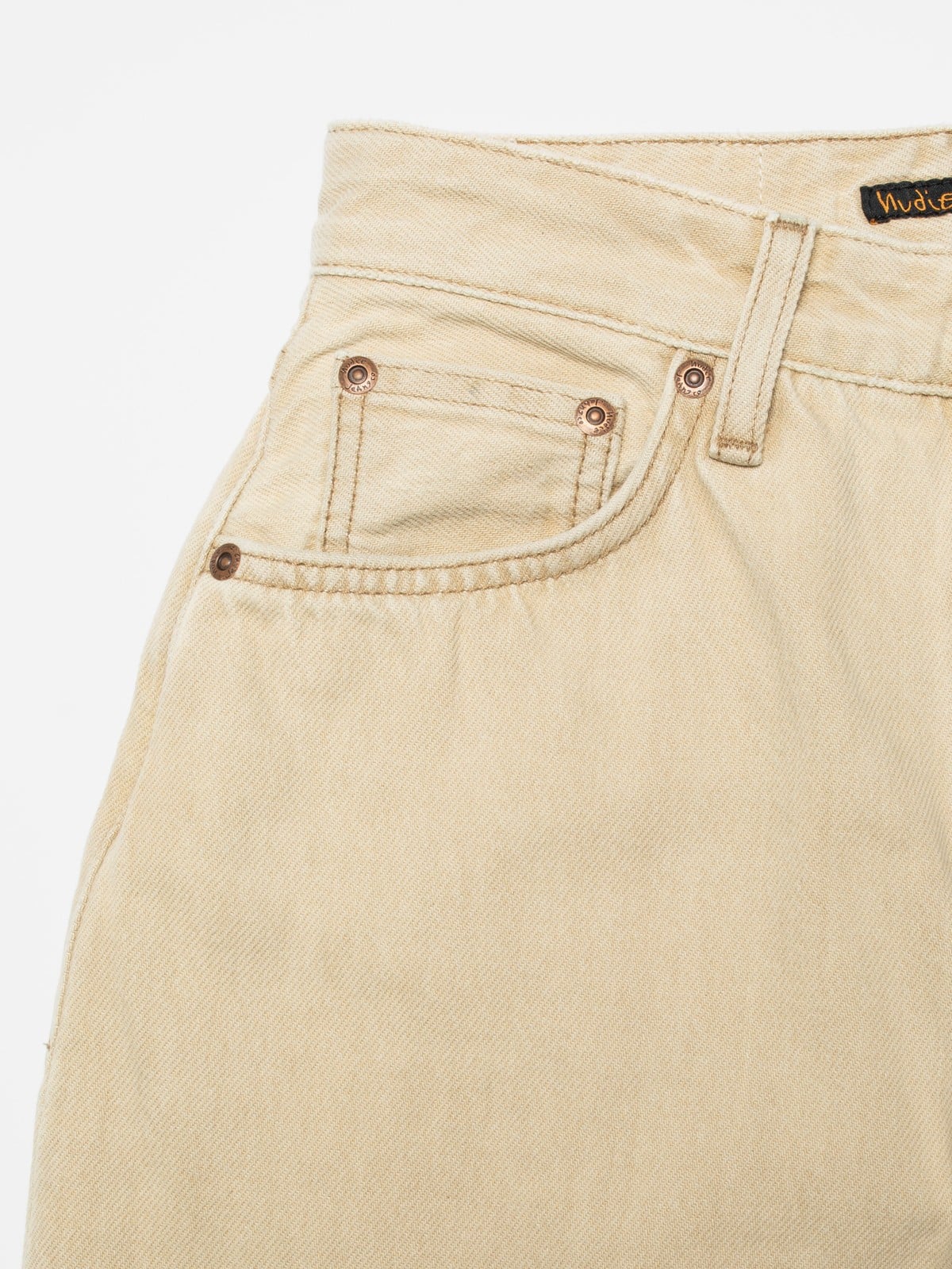 Clean Eileen Pale Sun loose wide-leg jeans | Nudie Jeans