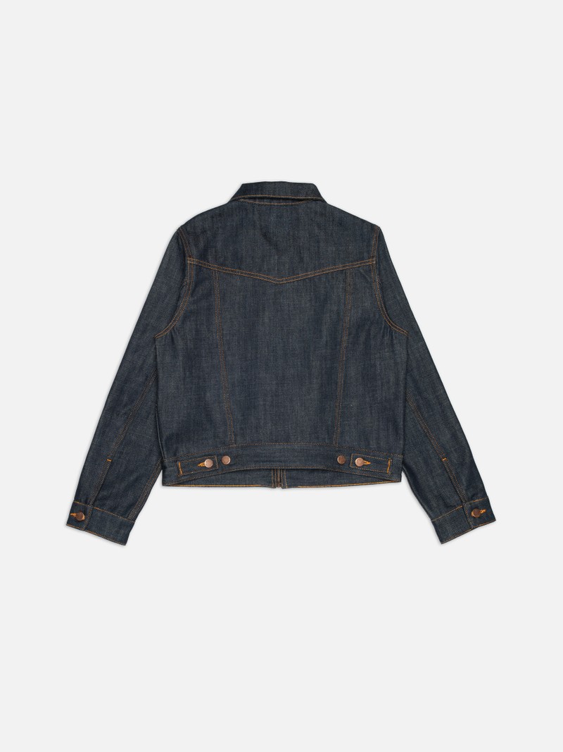 Britta Denim Jacket Dry Streaky | Nudie Jeans
