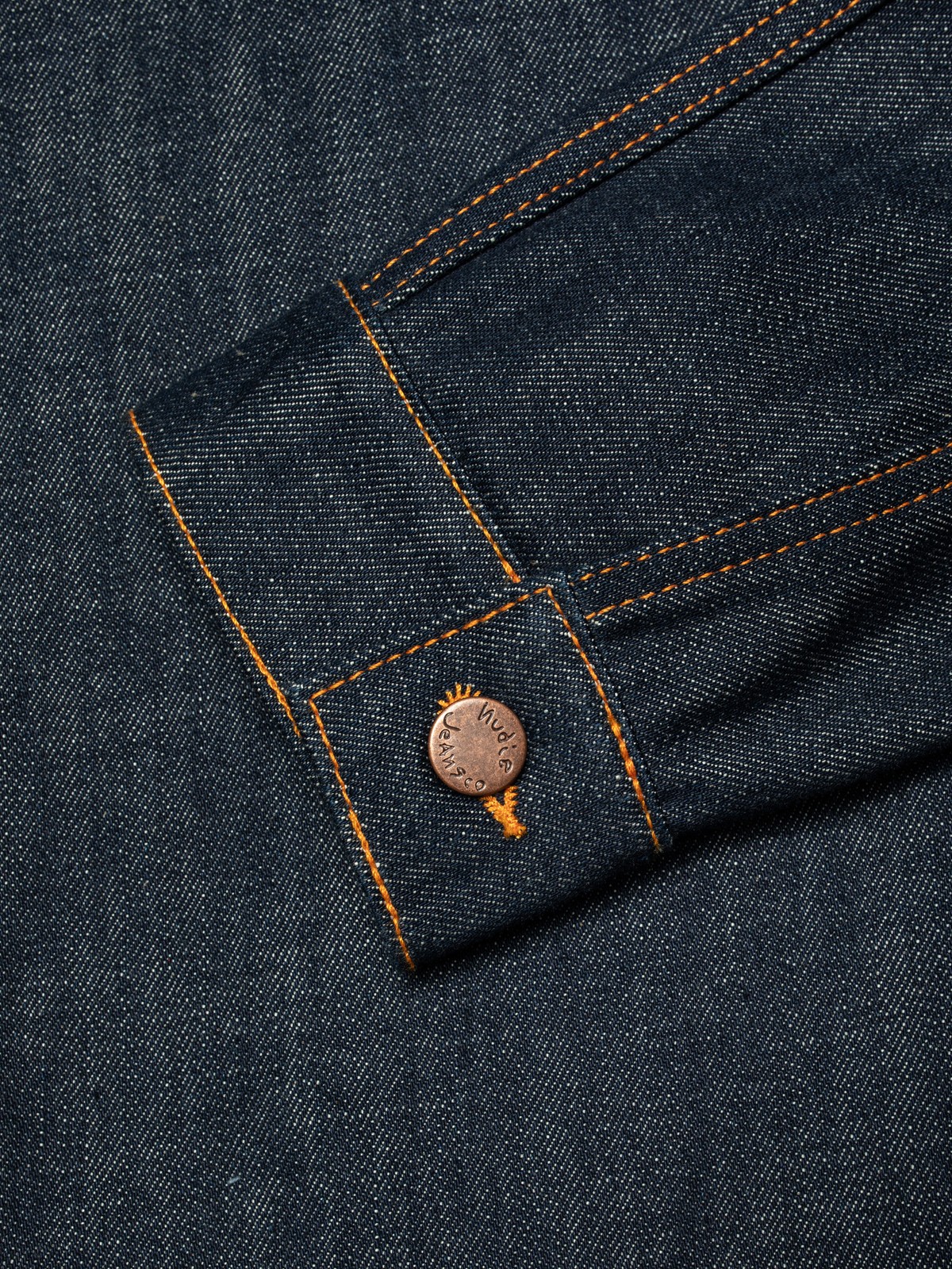 Britta Denim Jacket Dry Streaky Slim-Fit | Nudie Jeans