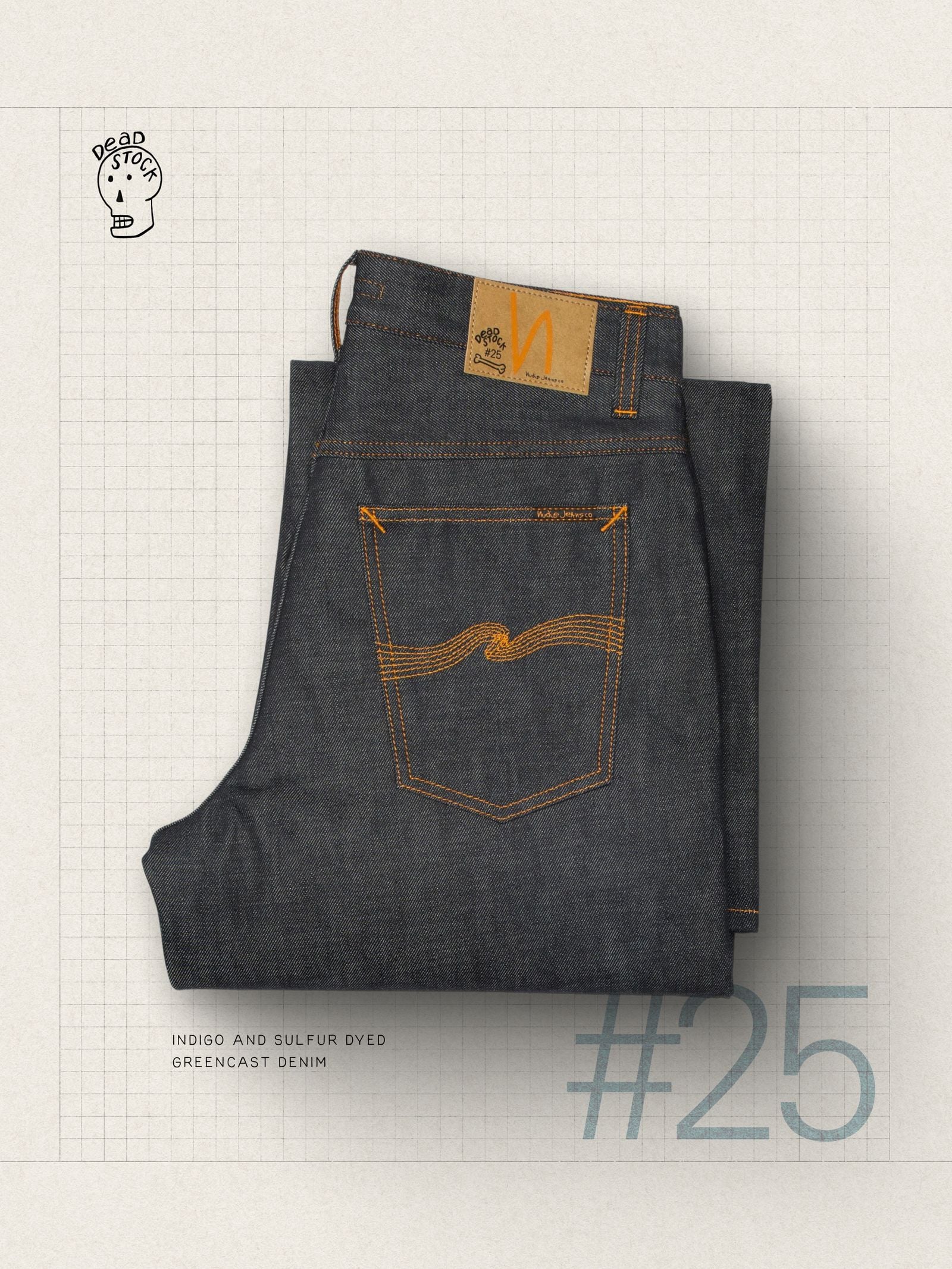 Loud Larry Deadstock 26 | Nudie Jeans | Create Tomorrow's Vintage